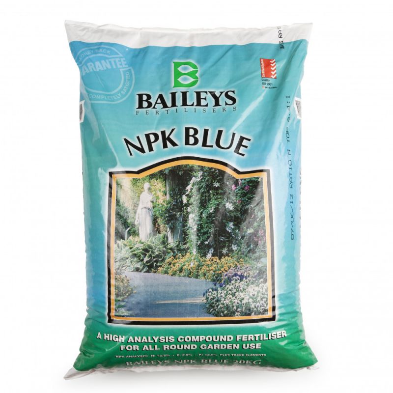 NPK BLUE fully granulated fertiliser - Baileys Fertilisers