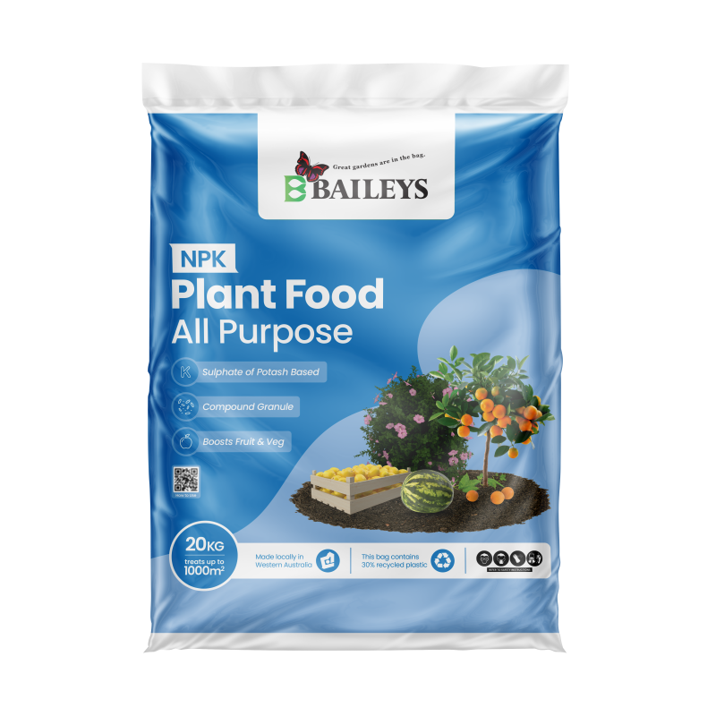 NPK BLUE fully granulated fertiliser - Baileys Fertilisers