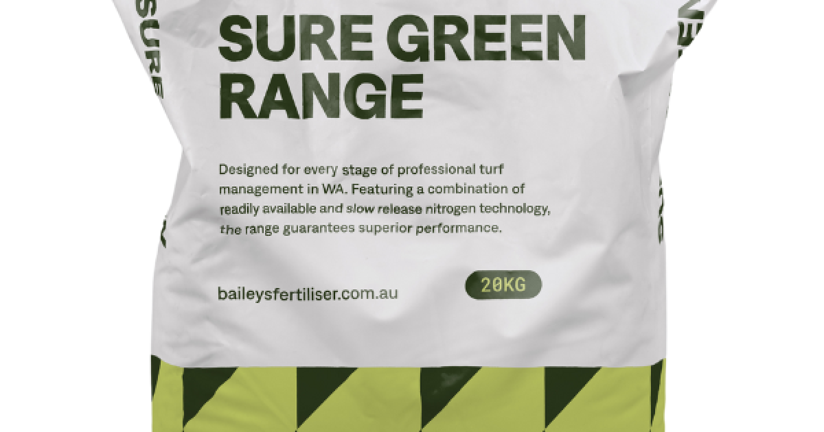 sure green profile high nitrogen fertiliser - Baileys Fertilisers