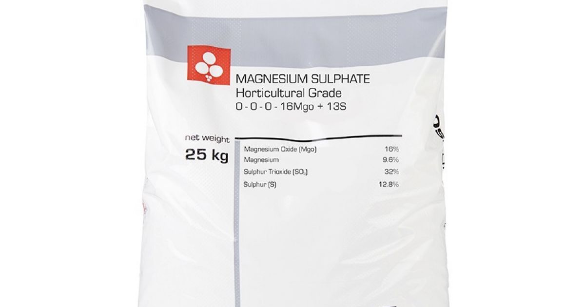 Magnesium Sulphate | Horticultural Grade - Baileys Fertilisers